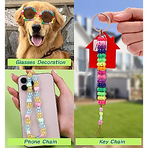 Wutubug 3000Pcs 56 Colors Pony Beads for Bracelet Making Kit, Rainbow Kandi Beads Friendship Bracelet Kit with 910pcs A-Z Letter Beads, DIY Jewelry Making Beads Craft for Adults