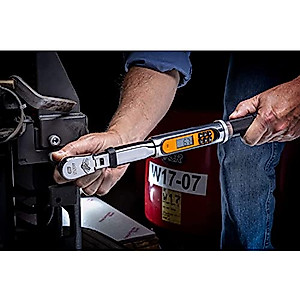 GEARWRENCH 3/8" 120XP Flex Head Electronic Torque Wrench with Angle, 10-100 Ft/Lbs - 85195