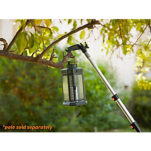 EXTEND-A-REACH Christmas Light Hanger Tool Attachment (Attachment Only) // Christmas Light Installation, String Lights, Birdfeeders // Twist-On Utility Hook Fits Standard Acme Threaded Pole