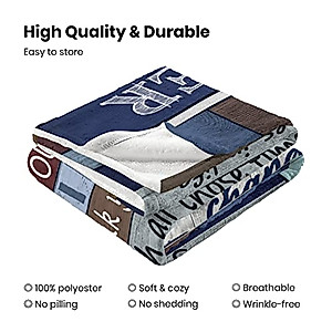 Mubpean Gifts for Brother Blanket 60"x50", Brother Gifts from Sister, Big Brother Gift, Brother Gifts, Gifts for Brother Adult, Brother Birthday Gift, Birthday Gifts for Brother,Best Brother Ever Gift