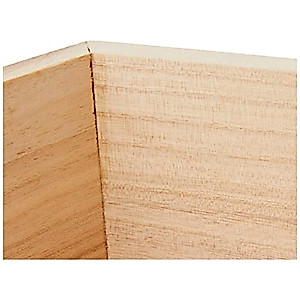 Artemio 14001892 Set of 3 Hexagonal Shelves to Decorate, Wood, Beige, 30 x 26.5 x 10 cm