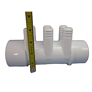 Manifold Hot Tub Spa Part 2" Street x 2" Slip x (6) 3/4" Water How to Video