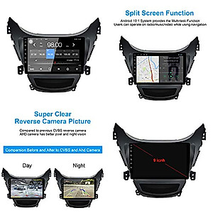 2011 2012 Hyundai Elantra Android Radio Accessories with LED Backup Camera