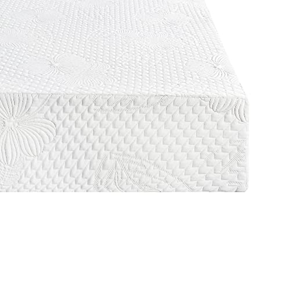 Olee Sleep 9" Cool I-Gel Multi Layered Memory Foam Mattress, Full, White