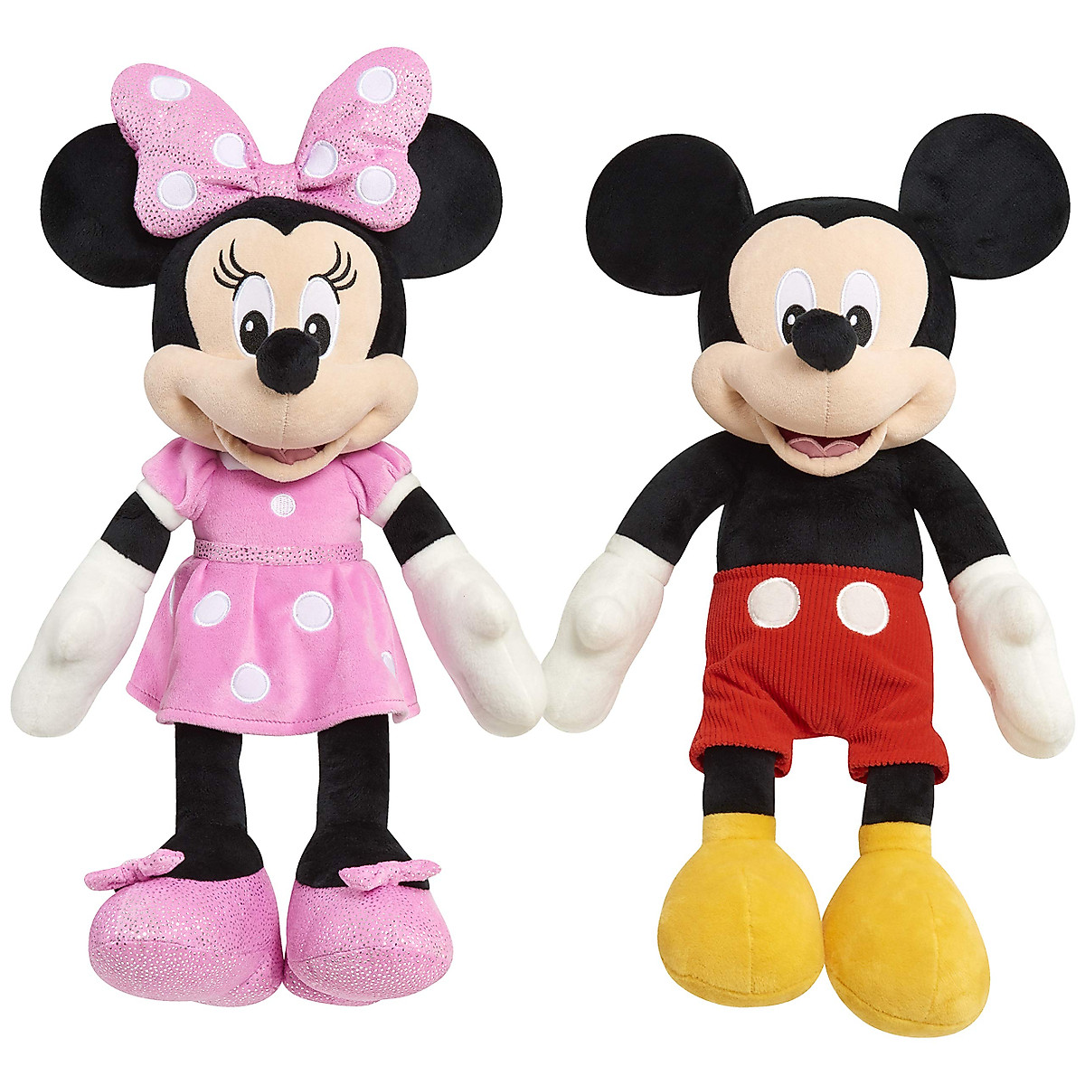 Disney Junior Mickey Mouse Large 19-inch Plush Mickey Mouse, Officially Licensed Kids Toys for Ages 2 Up by Just Play