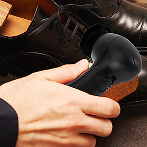 1 Set Electric Shoe Shiner Shoes Cleaning Tool Shoes Cleaning Kit Footwear Care Brush Leather Care Polisher Shoe Polisher Brush Cleaning and Polishing Tool Leather Polisher Kit
