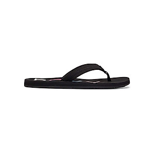 Roxy Women's Vista Sandal Flip-Flop, Black, 8