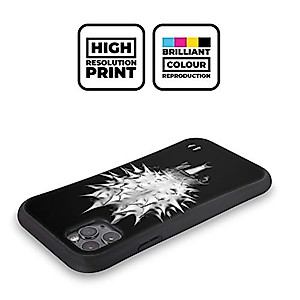 Head Case Designs Officially Licensed Dorit Fuhg Black Nature Photography Hybrid Case Compatible with Apple iPhone 13 Pro