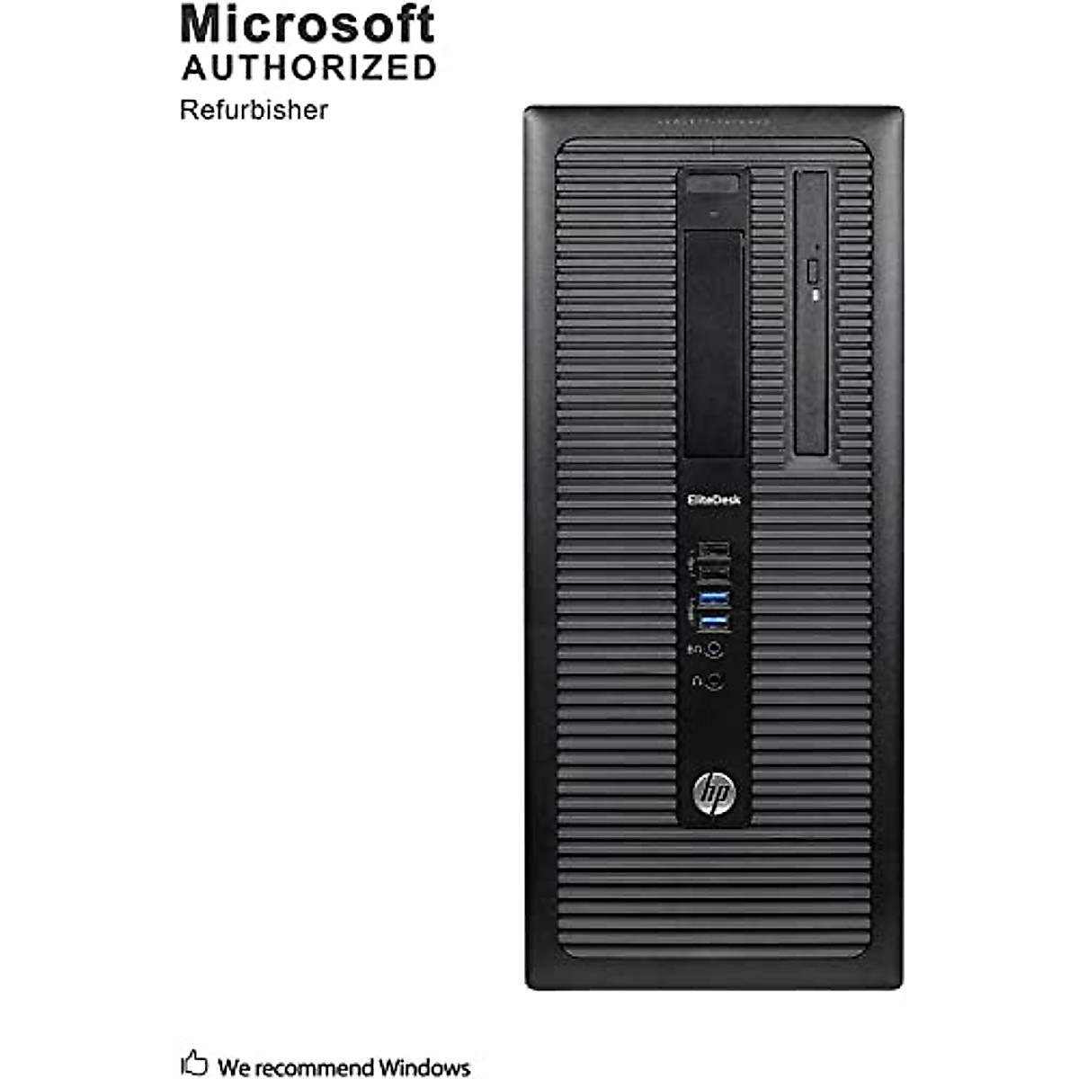 HP ProDesk 600 G2 Small Form Factor PC, Intel Quad Core i5-6500 up to 3.6GHz, 16G DDR4, 512G SSD, 4K Support, VGA, DP, Win 10 Pro 64-Multi-Language Support English/Spanish/French(Renewed)