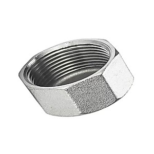 304 Stainless Steel Hexagonal Inner Wire Pipe Cap Internal Thread Wire Plug Head Internal Tooth Bulk Cap Head 6 Points Pipe Plug(1PCS_DN20)
