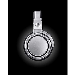 Neumann NDH 20 Closed Back Monitoring Professional Studio Headphones Gaming, Mixing, Mastering, Video or Audio Production, Performing,  3M straight cable w 1’8” stereo connector and 1/4” adaptor