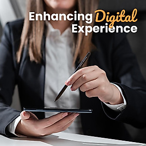 EMR Stylus for Remarkable 2 Tablet Notebook, Kindle Scribe Pen, Samsung S Pen - Black Marker Pen Replacement - No Charging Needed - Enhance Your Digital Experience - EMR Device Compatible