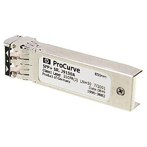 Aruba a Hewlett Packard Enterprise company HP Aruba 10G SFP+ LC SR 300m OM3 MMF Transceiver