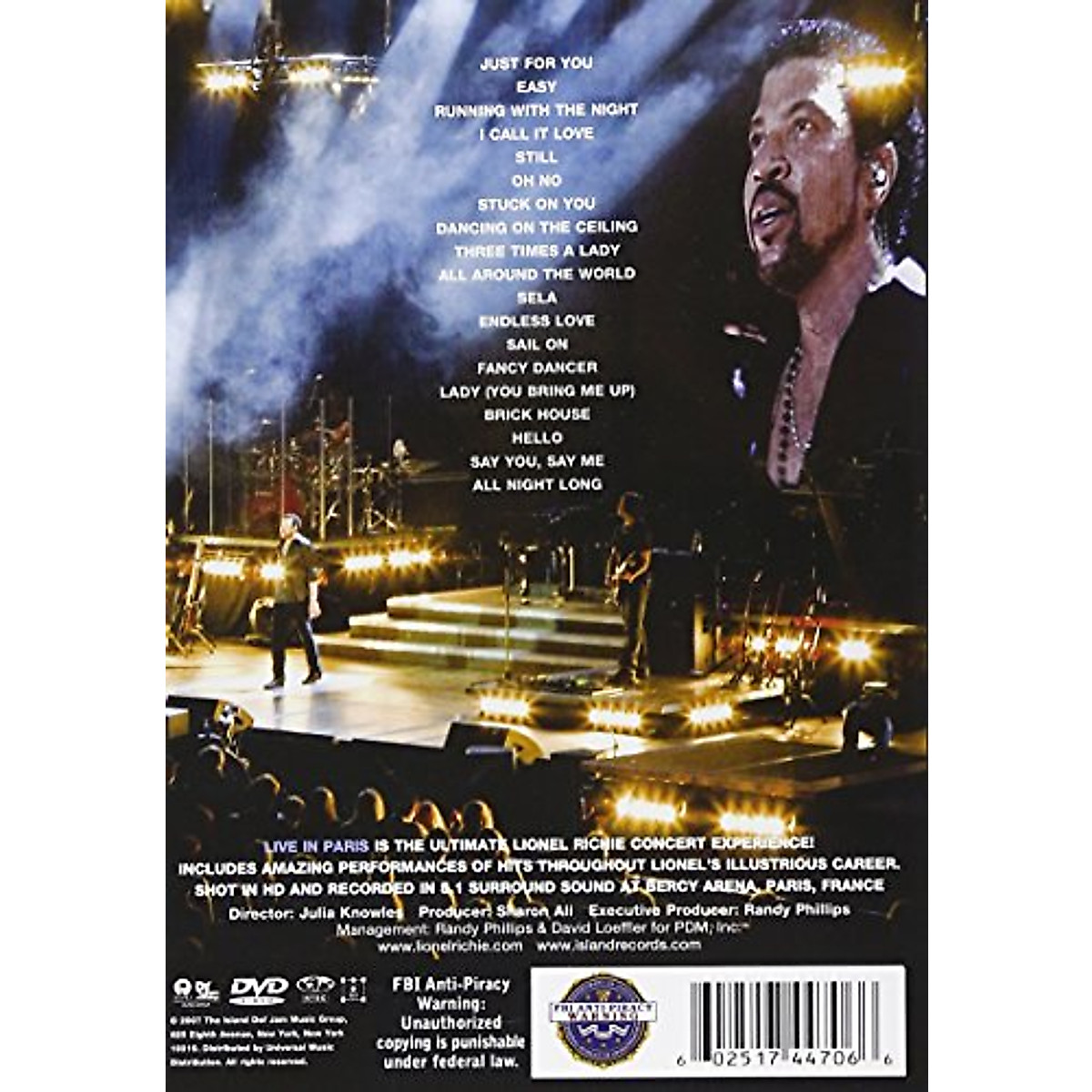 Lionel Richie: Live in Paris