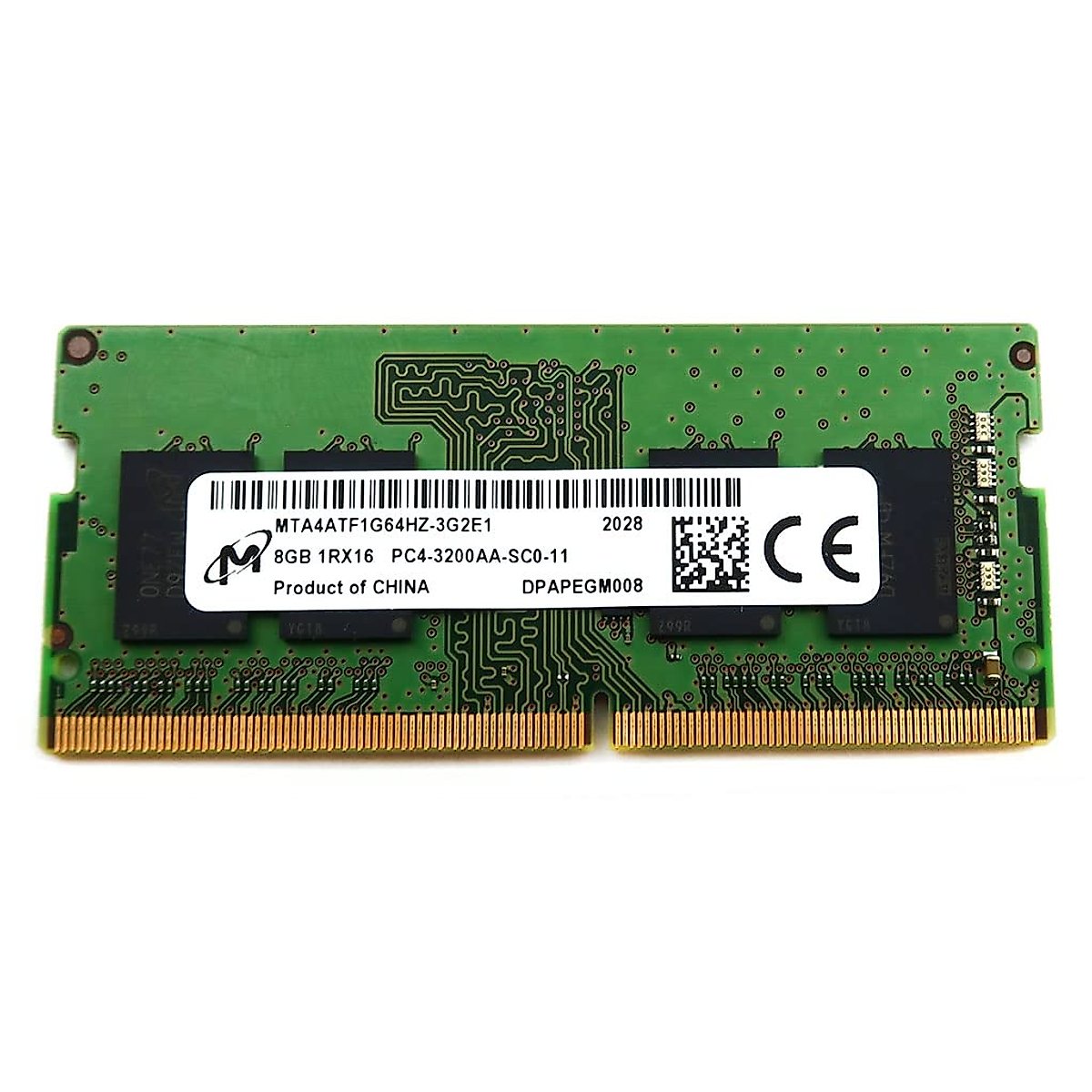 Micron Technology MTA4ATF1G64HZ-3G2E1 8GB 3200MHz DDR4 260-Pin SODIMM (PC4-25600) Memory Module for Laptops, Desktop Mini’s & All in One’s