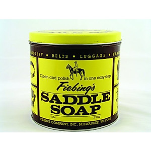 Fiebing's Saddle Soap Paste, Yellow, 5Lb