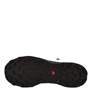 Salomon Outline Mid Gore-TEX Hiking Boots for Women, Lunar Rock/Black/Pastel Turquoise, 8