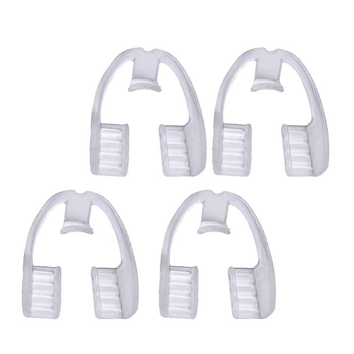 BESPORTBLE 4PCS EVA Food Grade Mouth Guard Dental Night Protector Tooth Grinding Guard for Sleep Men Women