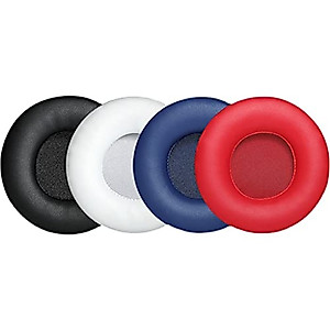 Breathable Ear Pads Pillow Cover 1 Pair Memory Foam Earpads Replacement Black White Compatible with ATH-AR3BT AR3IS gaming earmuffs Replacement headband earmuffs cushion compatible with ATH-AR3BT