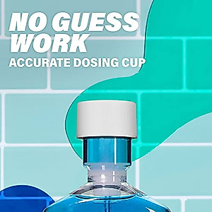 ACT Anticavity Zero Alcohol Fluoride Mouthwash 18 fl. oz., With Accurate Dosing Cup, Arctic Blast