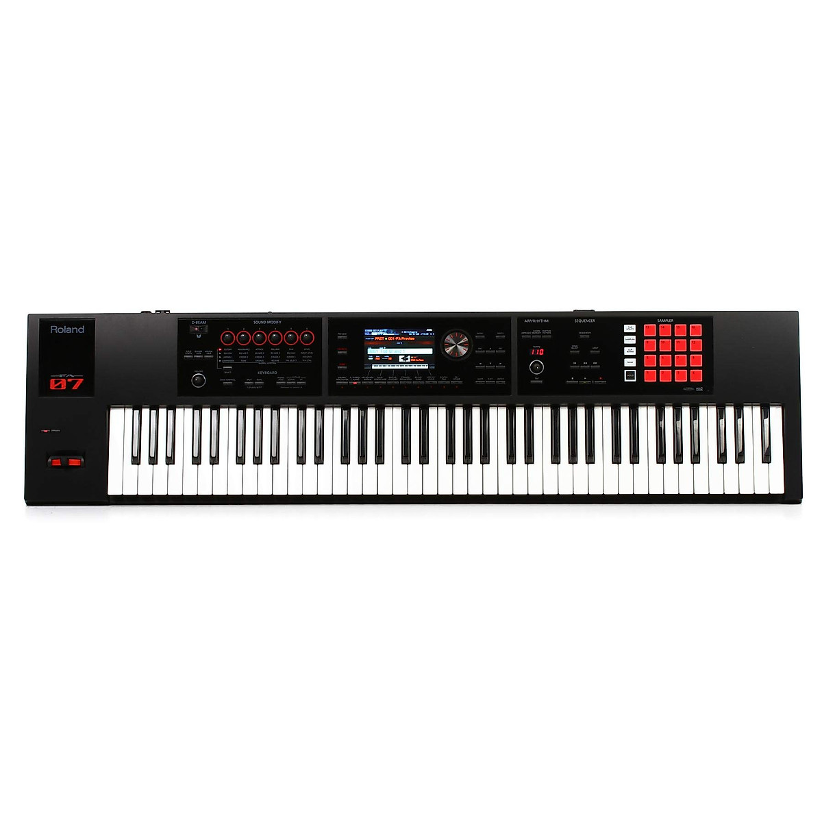 Roland FA-07 76-Key Music Workstation with 16 Backlit Pads