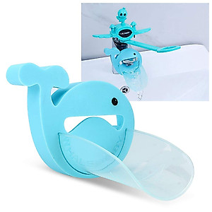 Faucet Extender for Toddlers Sink Extender for Toddlers Faucet Extender for Babies and Toddlers Connects to Sink Faucet to Make Washing Hands Fun and Teaches Your Child Good Habits (Blue)