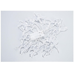 Creative Reindeer String Lights|LED Christmas Lights|USB & Battery Powered Fairy Lighting|DIY Lights Decorations for Home, Garden, Patio Festival Party-Warm White-9.8FT(20LED)_USB