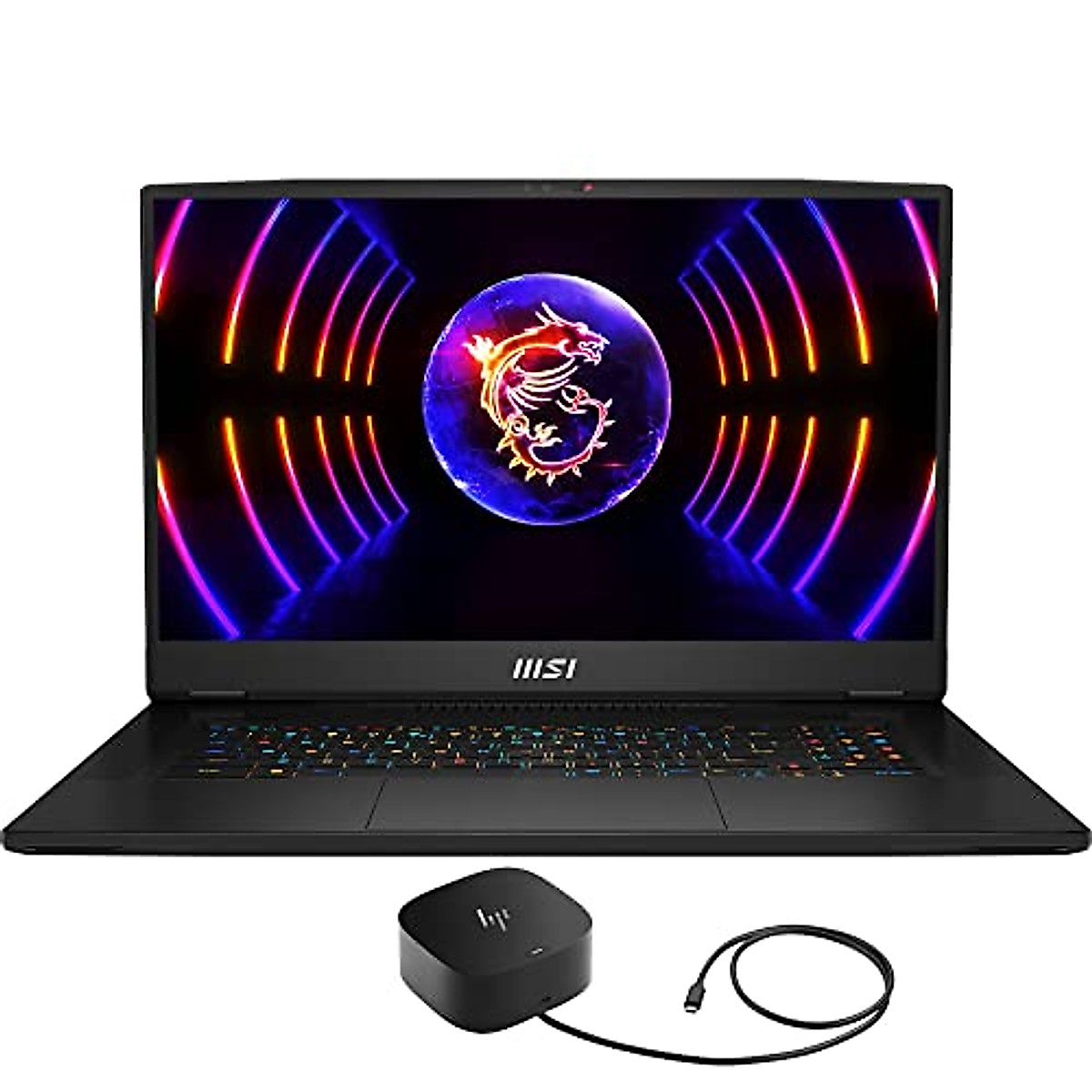 MSI Titan GT77HX Gaming Laptop (Intel i9-13980HX 24-Core, 64GB DDR5 3600MHz RAM, 2x8TB PCIe SSD (16TB), GeForce RTX 4080, 17.3" 144Hz 4K Ultra HD (3840x2160), WiFi, Bluetooth, Backlit KB, Win 11 Pro)