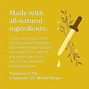 Vine Homecare Bee Control Spray | 32 Ounce | Repels Most Common Types of Bees | Natural, Non-Toxic Formula | Quick, Easy Pest Control | Safe Around Kids & Pets