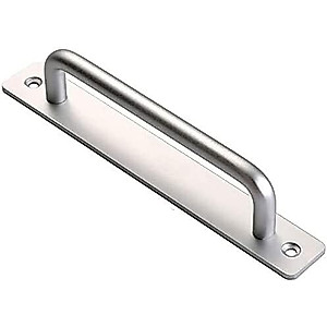 Barn Door Handle Upgraded Aluminum Alloy Door Handle, 3 Color Round Bar Sliding Door Handles, for Glass Doors/Wooden Doors/Barn Doors/Bathroom Doors, Entry Door Interior Exterior Door Pulls ( Color :