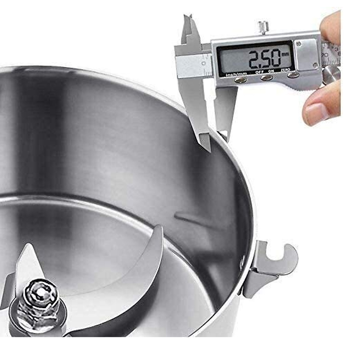 Grain Mills Electric Grain Grinder Mill Herb Spice Grinder Powder Machine Stainless Steel Pulverizer Dried Materials Grinding Machine for Cereal Grains Spices Herbs