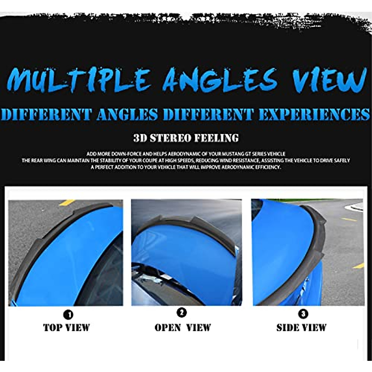 Acmex Rear Spoiler Wing Fits for 2008-2012 BMW E90 M3 Sedan & 2006-2011 E90 3 Series Sedan Trunk M4 Style 323i 325i 325xi 328i 328i xDrive 330i 330xi 335i 335d 335i xDrive M3 (Carbon Fiber)