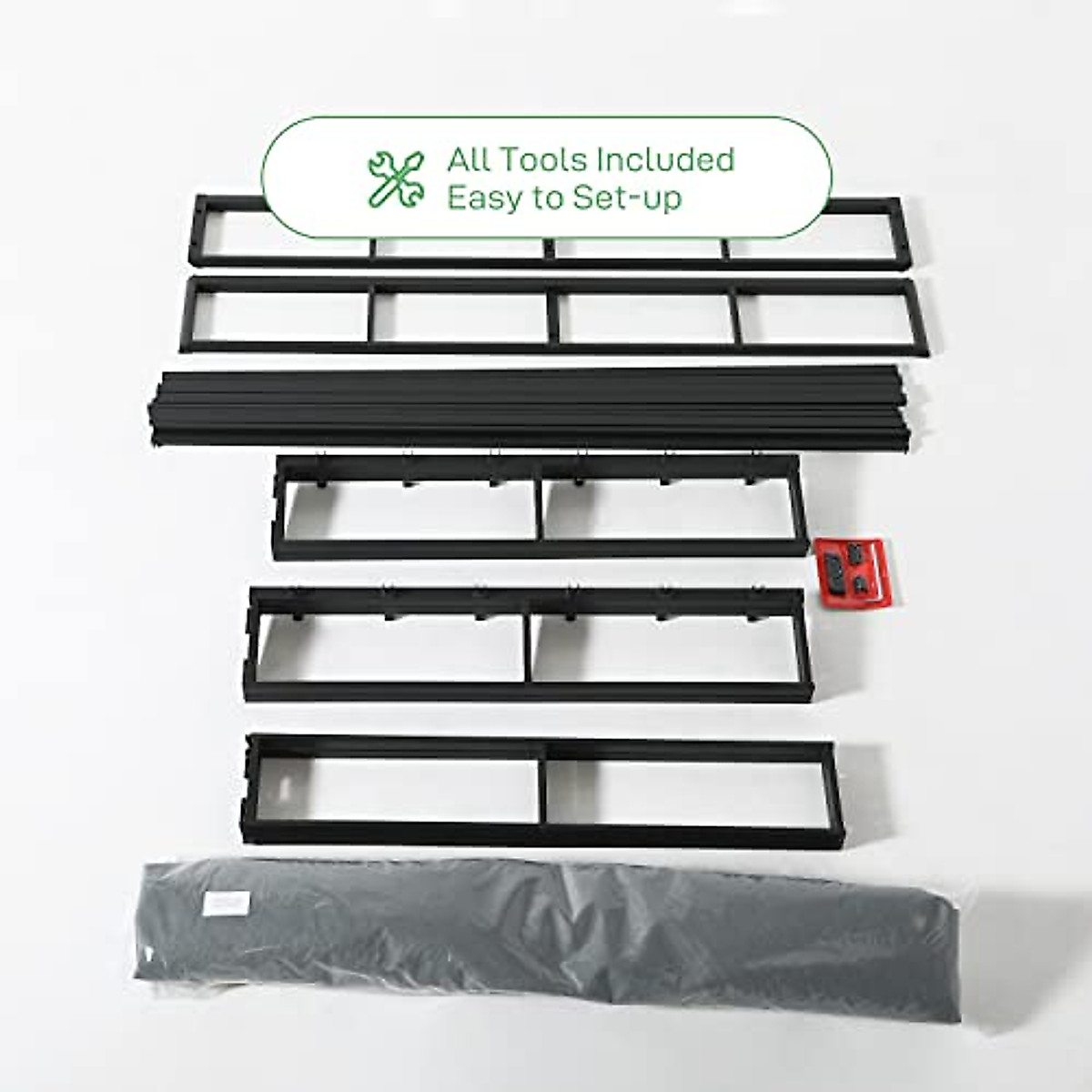 Novilla 4 Inch Metal Box Spring, Twin & 12 Inch Twin Memory Foam Mattress-Pressure Relieving, Matrress-in-a-Box, CertiPUR-US Certified, Medium Firm