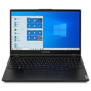 Lenovo Legion 5 Gaming Laptop, 15.6" FHD IPS Display, AMD Ryzen 5 4600H, Webcam, Backlit Keyboard, Wi-Fi 6, USB-C, HDMI, GeForce GTX 1650 Ti, Windows 10 Home, 8GB Memory, 256GB PCIe SSD + 1TB HDD