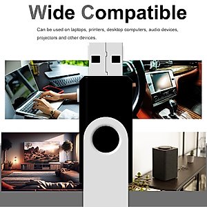 2GB USB Flash Drives 10 Pack 2 GB Thumb Drive TATMOHIK 2.0 USB Drives Bulk 2GB Swivel Design Flash Drive Pack with LED Indicator 2 Gig Jump Drive Pack, USB Stick, Memory Stick, Pen Drive, Mixed Color