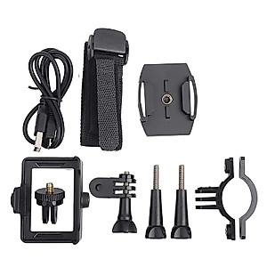 Mini Sports Camera,2inch 1080P Full LCD Screen Action Camera 4K Waterproof 30m Video Camera with Mini Camcorder Mounting Accessories Kits, BracketGold