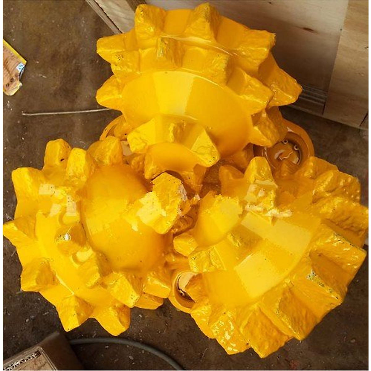 GOWE 12 1/4 IADC 127 Steel Tooth tricone bit/tricone Drill bit/Milled Tooth tricone Drill Head/Rotary Rock bit