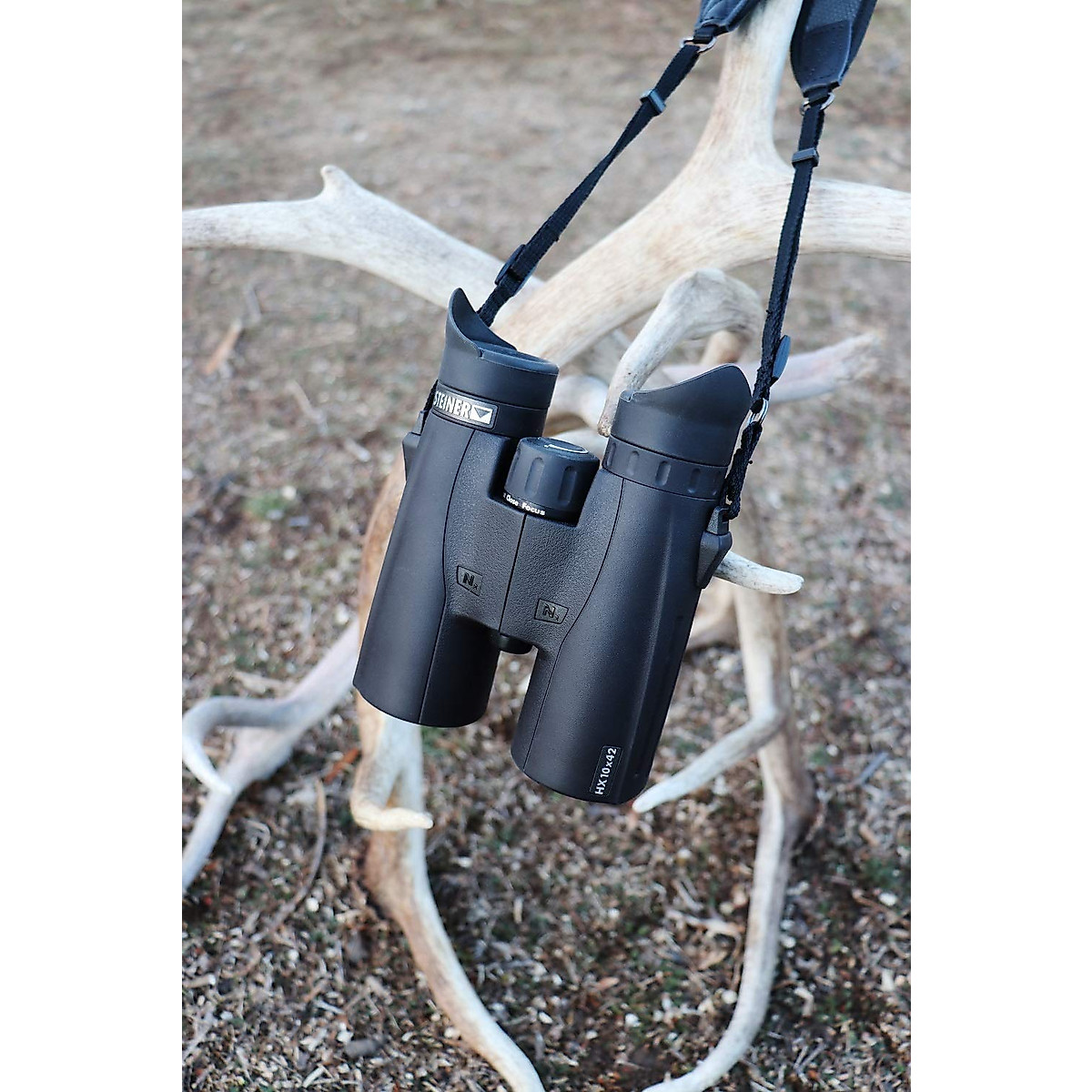 Steiner HX Series Binoculars, Versatile, Clear, High Precision Adventure Optics for Low Light and Daylight Situations, 10x42