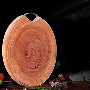 Double-sided Cutting Board Brown 38x38x3.5cm