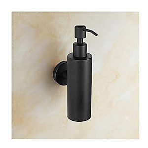 Soap Dispensers Bathroom Toilet Kitchen Soap Foam Box Soap Dispenser Liquid Hand Soap Dispenser Stainless Steel Wall Mounted Black Countertop