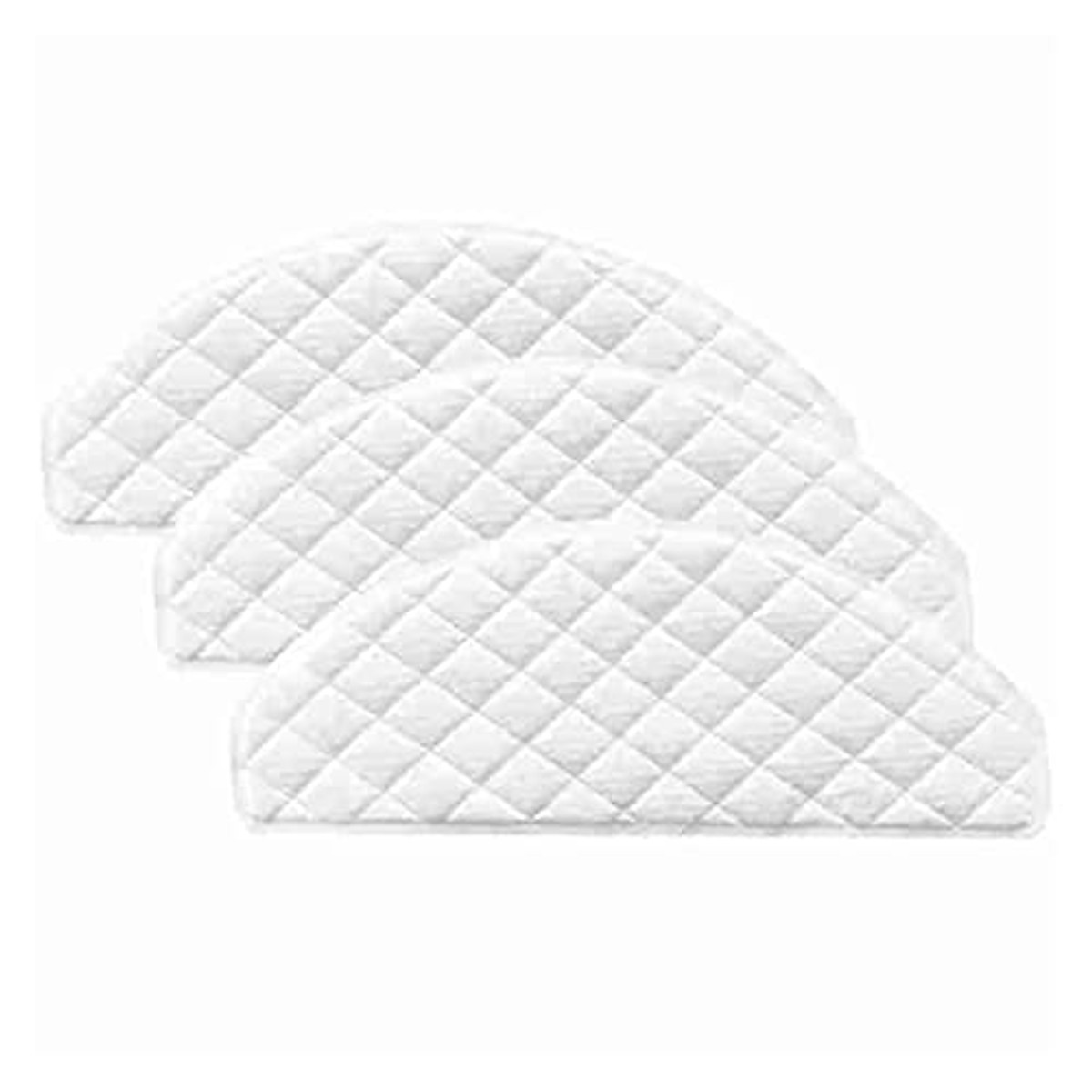 LIY 90 Pcs Disposable Rags Compatible with Ecovacs Deebot Ozmo T8 Vacuum Cleaner Mop Cloths Mopping Pads Spare Parts (Color : White)