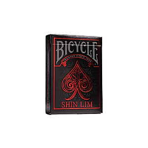 Bicycle Shin Lim Magic Special Edition Playing Cards, 1 Deck , Black