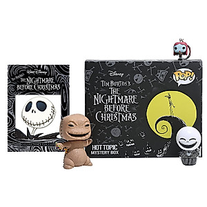 Tim Burton's Nightmare Before Christmas DVD & Exclusive Funko Pop! Figures Bundle