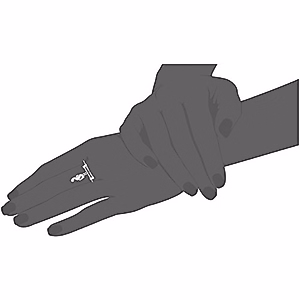 Alex and Ani Expandable Wire Ring, Seahorse, Sterling Silver Stackable Ring, Size 7-9