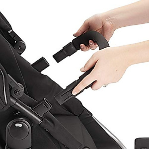 Evenflo Pivot Xpand Modular Stroller Second Seat, Compatible with Evenflo Pivot Xpand Modular Travel System and Modular Stroller, Holds Up to 55-lbs, Multiple Configurations, Stallion Black