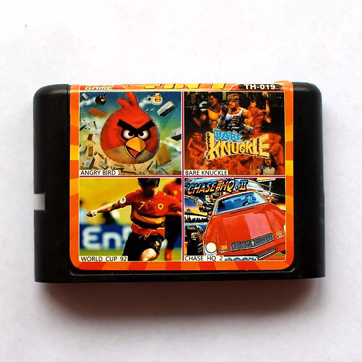 Royal Retro 4in1 Bird 1+Bare Knuckle+World Cup 92+Chase Hq 2 16 bit SEGA MD Game Card For Sega Mega Drive For Genesis