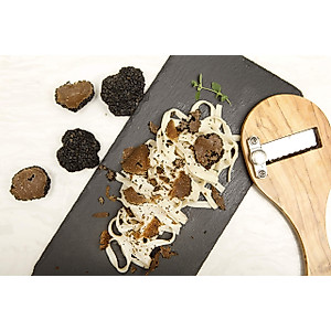 TRUFFLES USA Frozen Black Summer Truffles 7oz - Imported from Italy - Specialty food Truffles - Vegetarian - Gluten Free