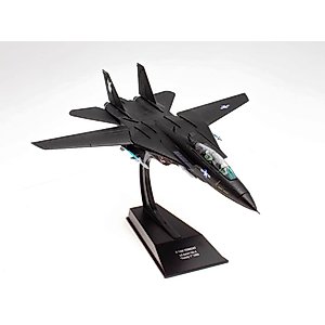 OPO 10 - 1/100 Military Fighter Plane Compatible with F-14A Tomcat US Navy VX-4 Vandy 1 1985 - with Fold Out Airplane Wings - CP35