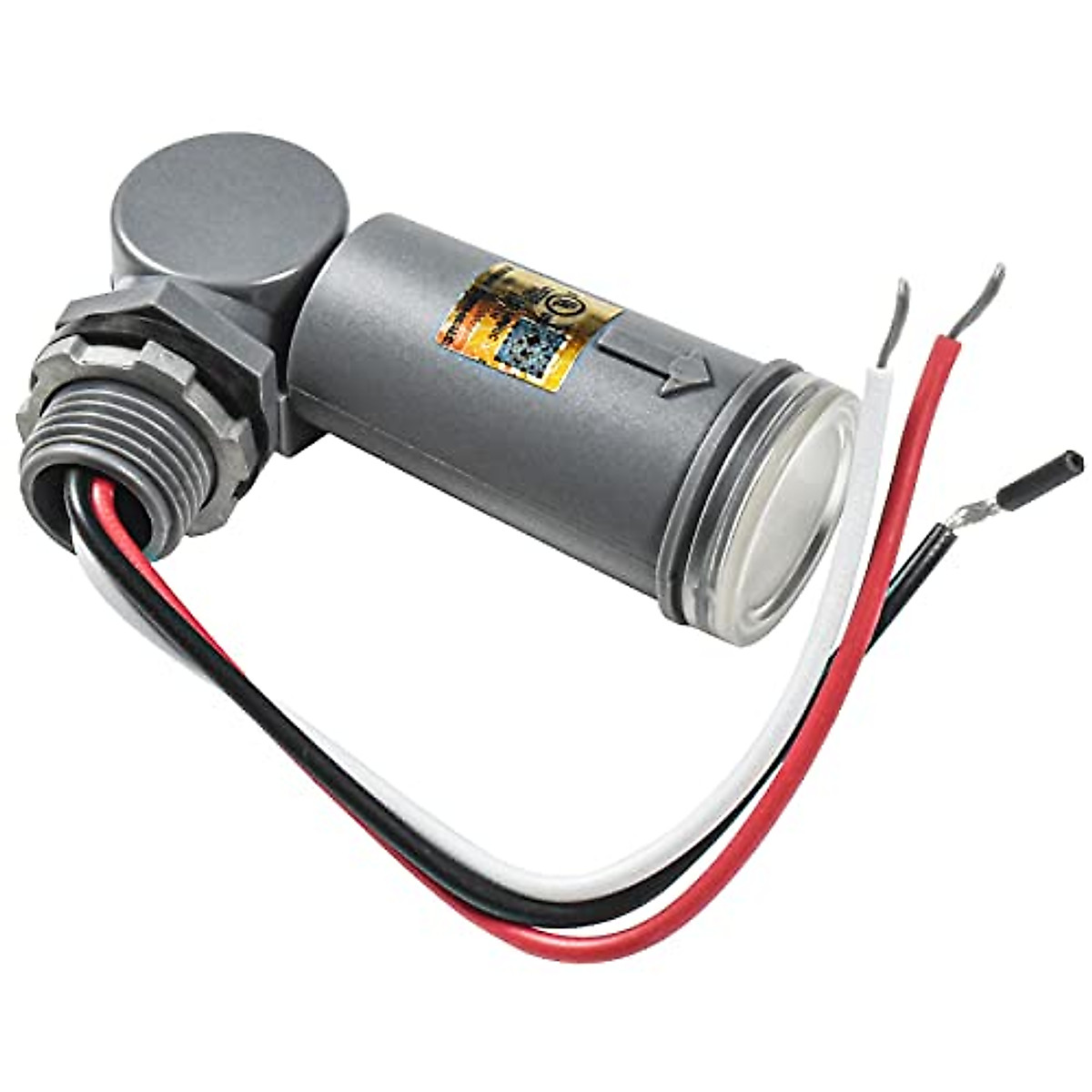 HQRP Photocell Light Sensor Swivel Mount Dusk to Dawn Hardwired Switch Photoelectric Control for Barn Lights Outdoor, Back Yard Lightening, Outdoor Lighting, etc.