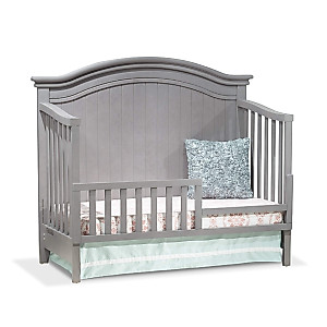 Sorelle Furniture Toddler Rails and Full-Size Bed Adult Rails, Sorelle Wood Bed Rail & Crib Conversion Kit, Converts Sorelle Furniture Crib to Toddler Bed and Full-Size Bed, # 136 - Stone Gray